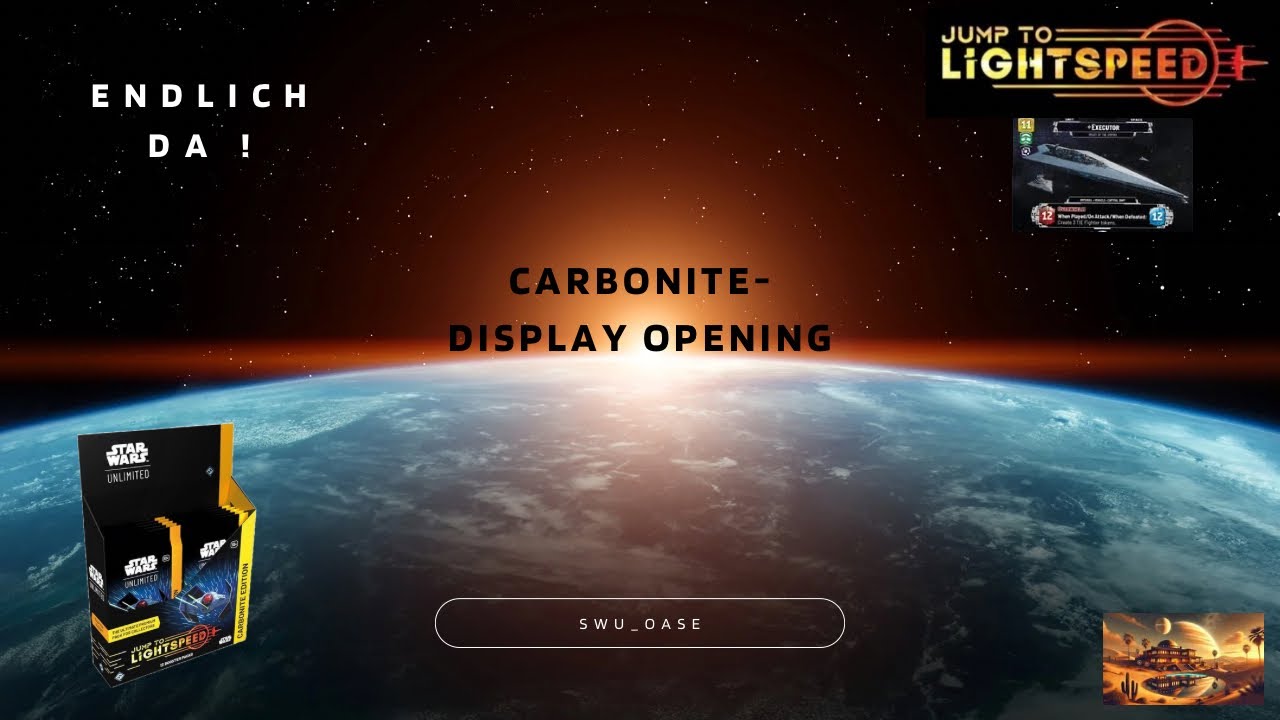 Carbonite-Display Opening: Was steckt in meinen ersten Packs? | SWU ...
