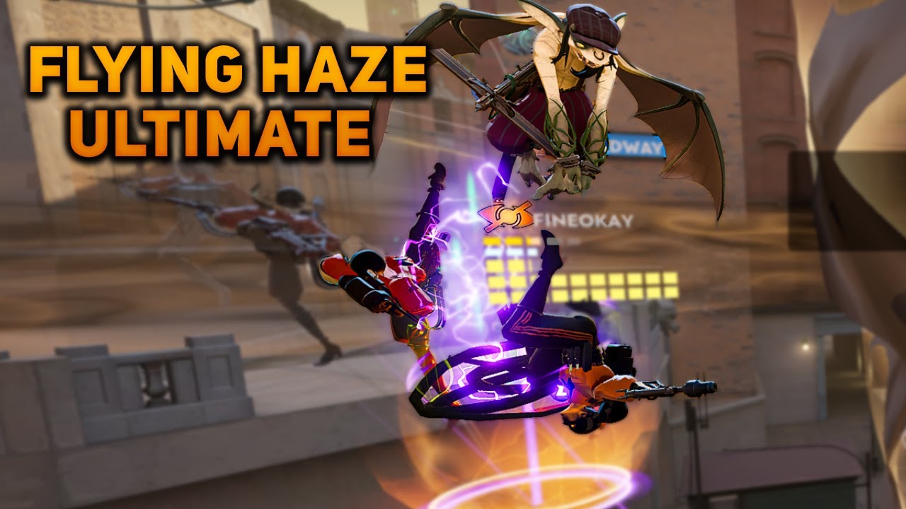 PLAYING HAZE BUT I FLY IN MY ULTIMATE! - YouTube