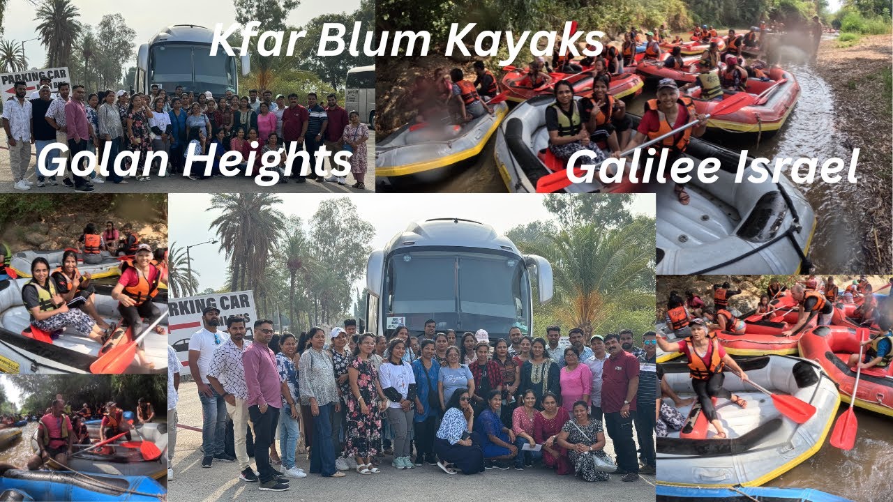 Rafting at Kfar Blum Kayaks | Israel | Galilee | Jordan River | Kibbutz ...