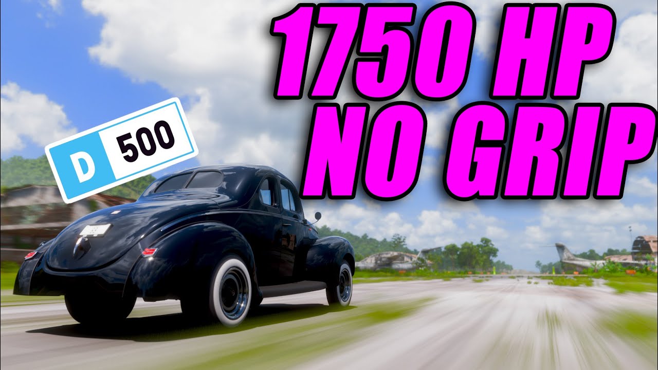 DRAG RACING IN D CLASS IS MENTAL IN FORZA HORIZON 5 - YouTube
