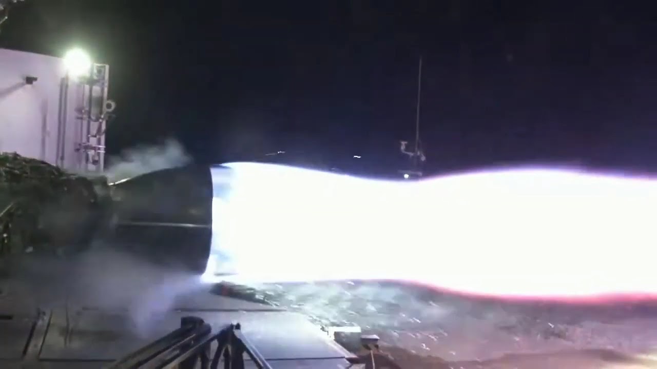 SpaceX Full Size Raptor Engine Test, October 2019 - YouTube