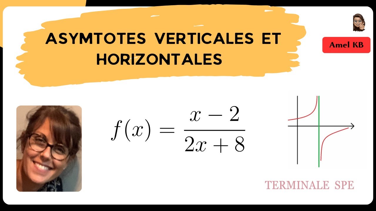 Asymptotes horizontales et verticales à une courbe , calcul de limites ...