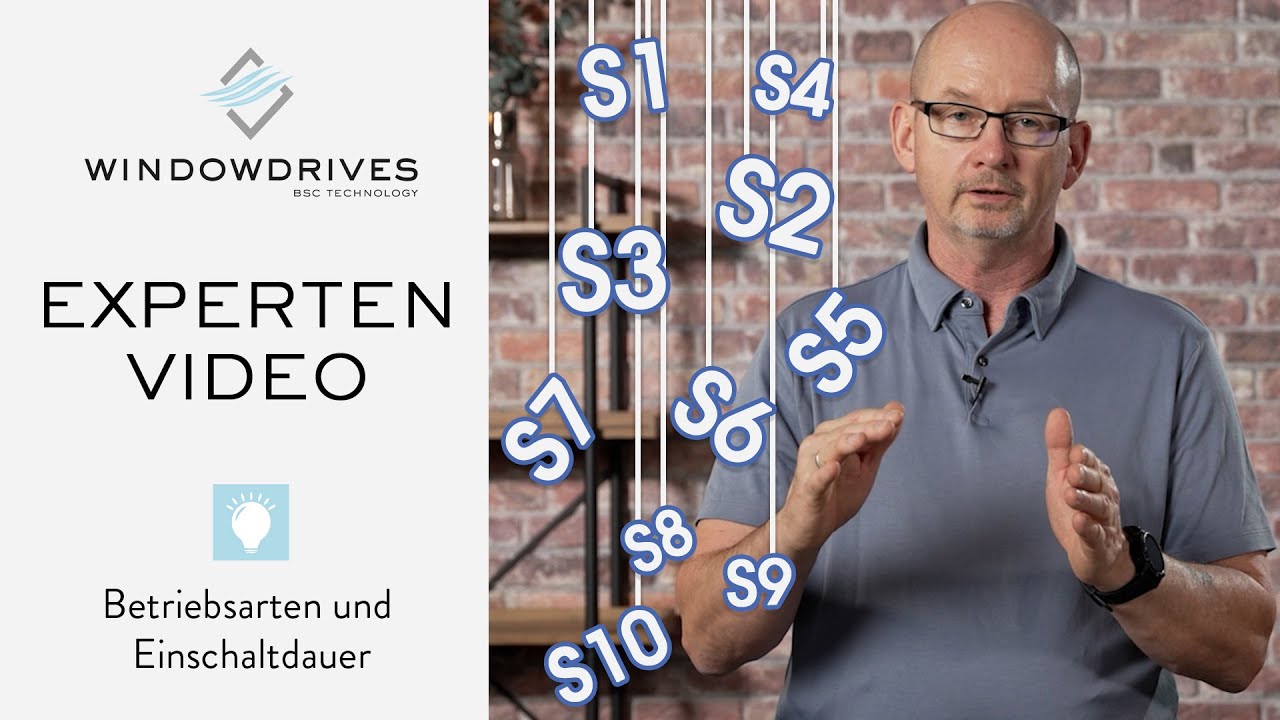 Betriebsarten und Einschaltdauer von Elektromotoren - YouTube