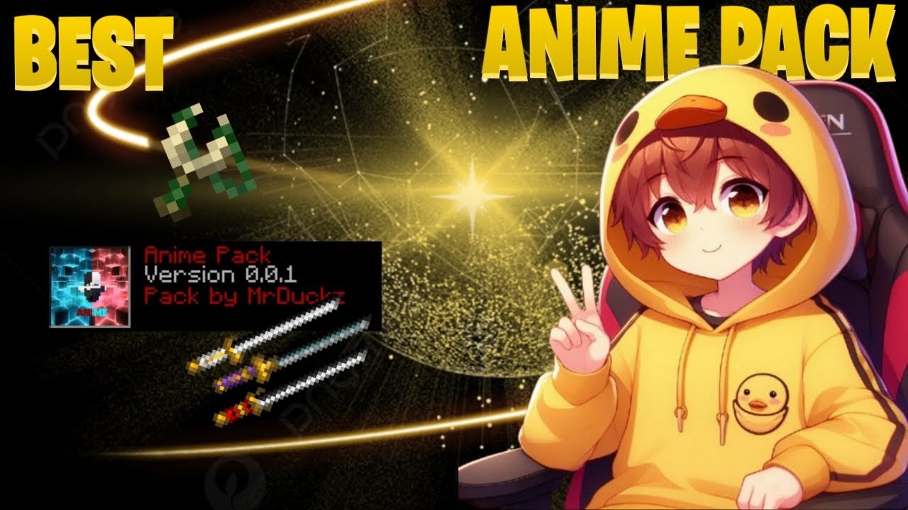 I MADE THE BEST ANIME TEXTURE PACK | 1.21.1+ | MrDuckz - YouTube