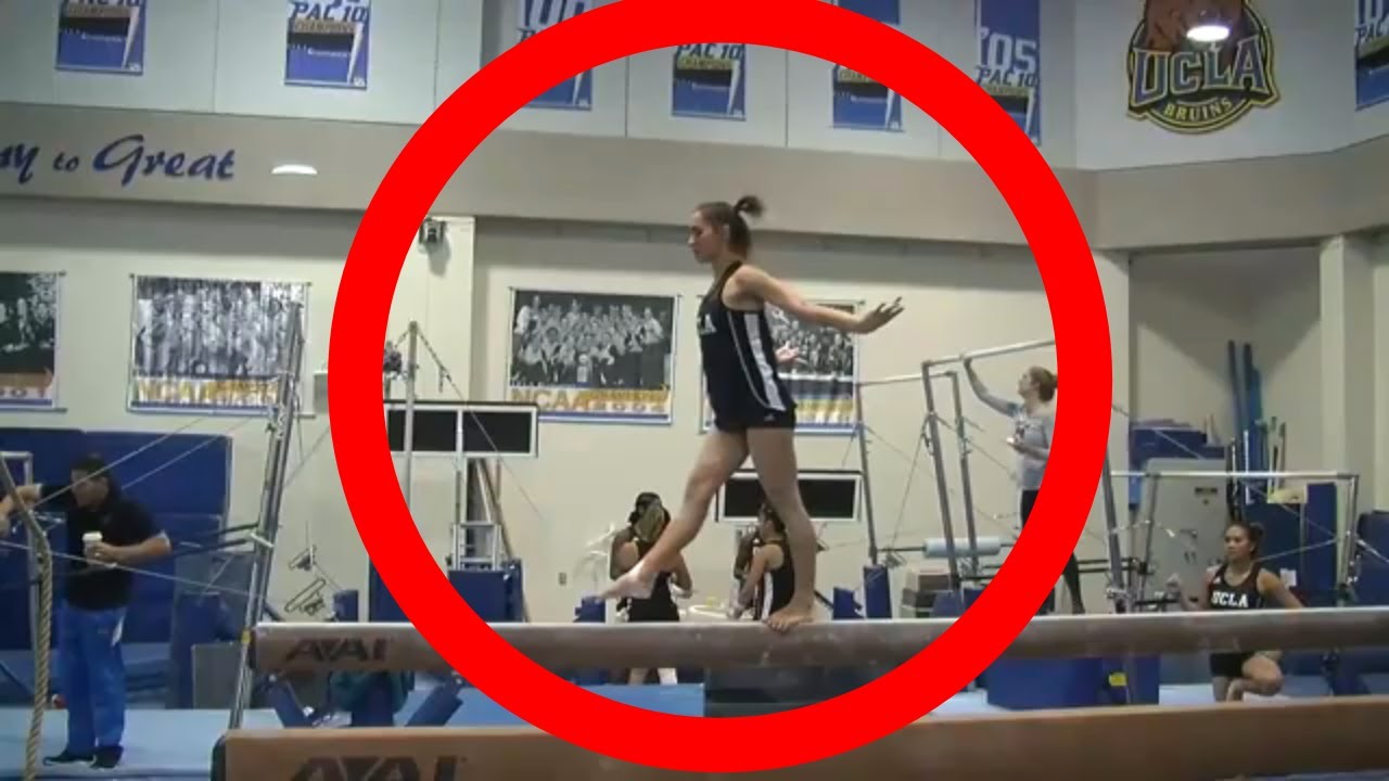 Stella Savvidou Slays Beam Set - UCLA Visit 2016 - YouTube