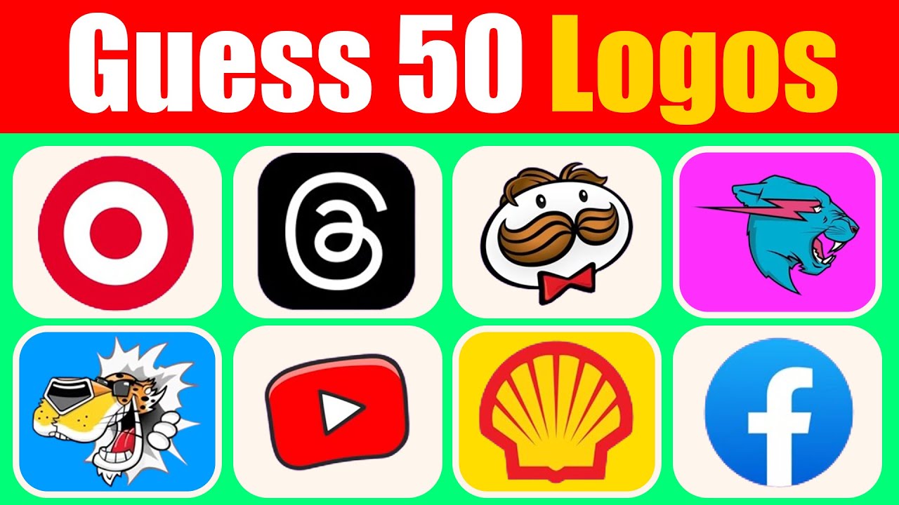 Guess 50 Logos In 3 Seconds ️ | Can You Guess Logos In 3 Seconds - YouTube