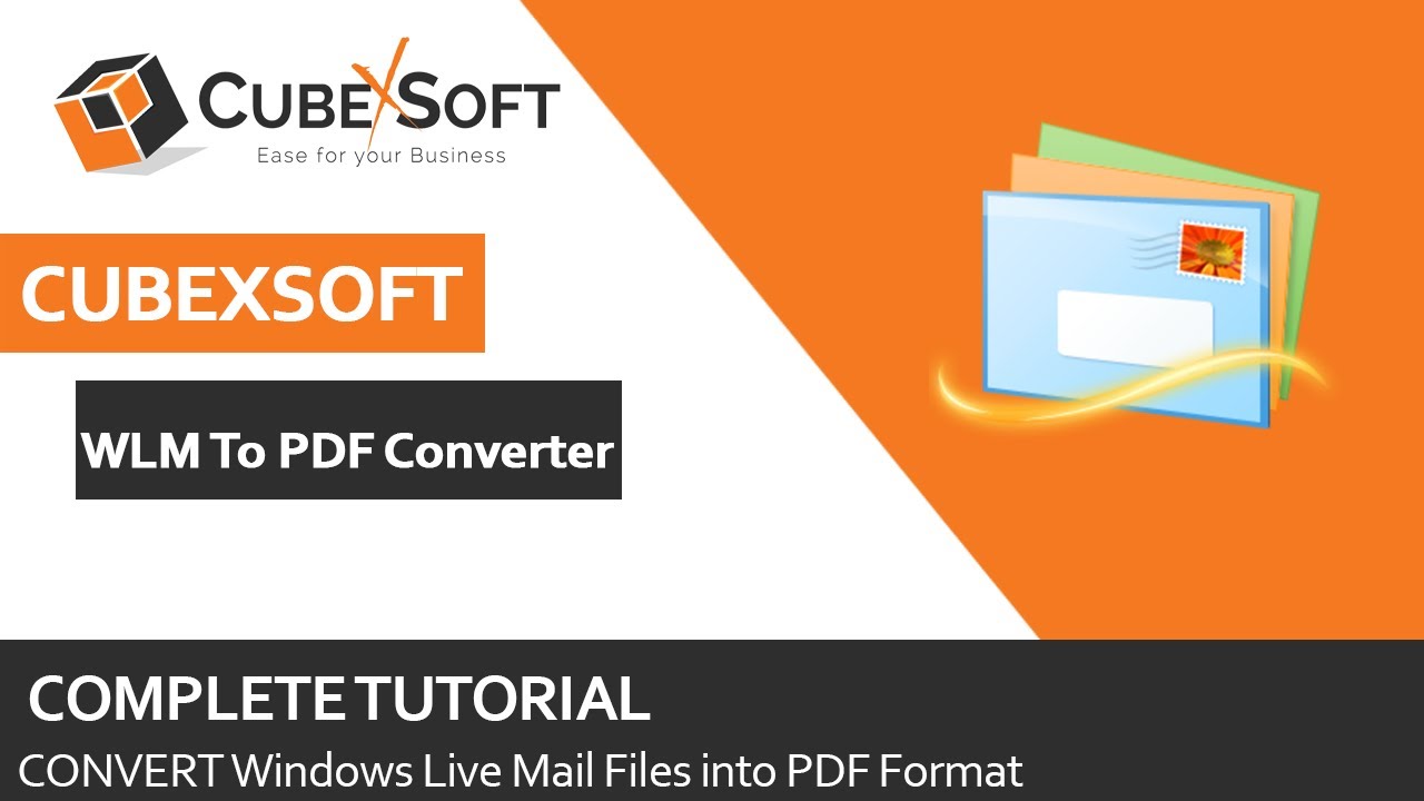 Convert Windows Live Mail to PDF Files With a Direct Method - YouTube
