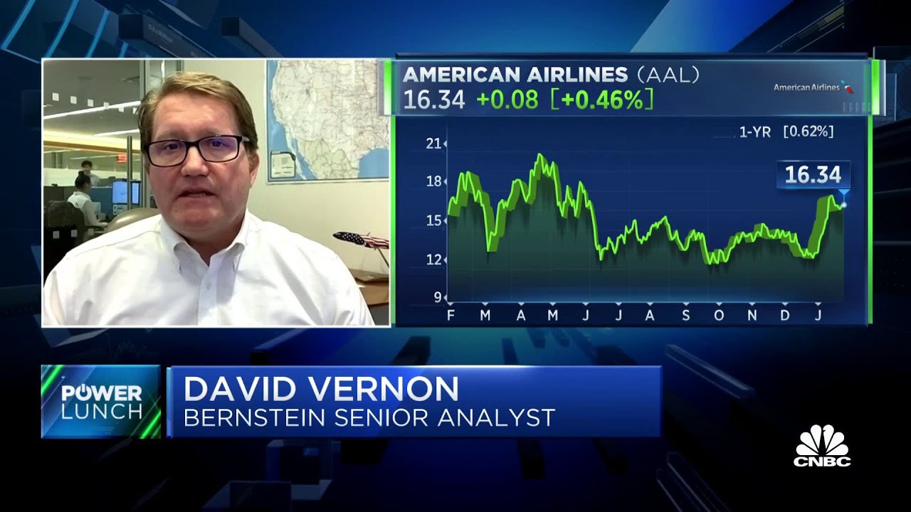 Bernstein's David Vernon discusses his favorite airline stocks - YouTube