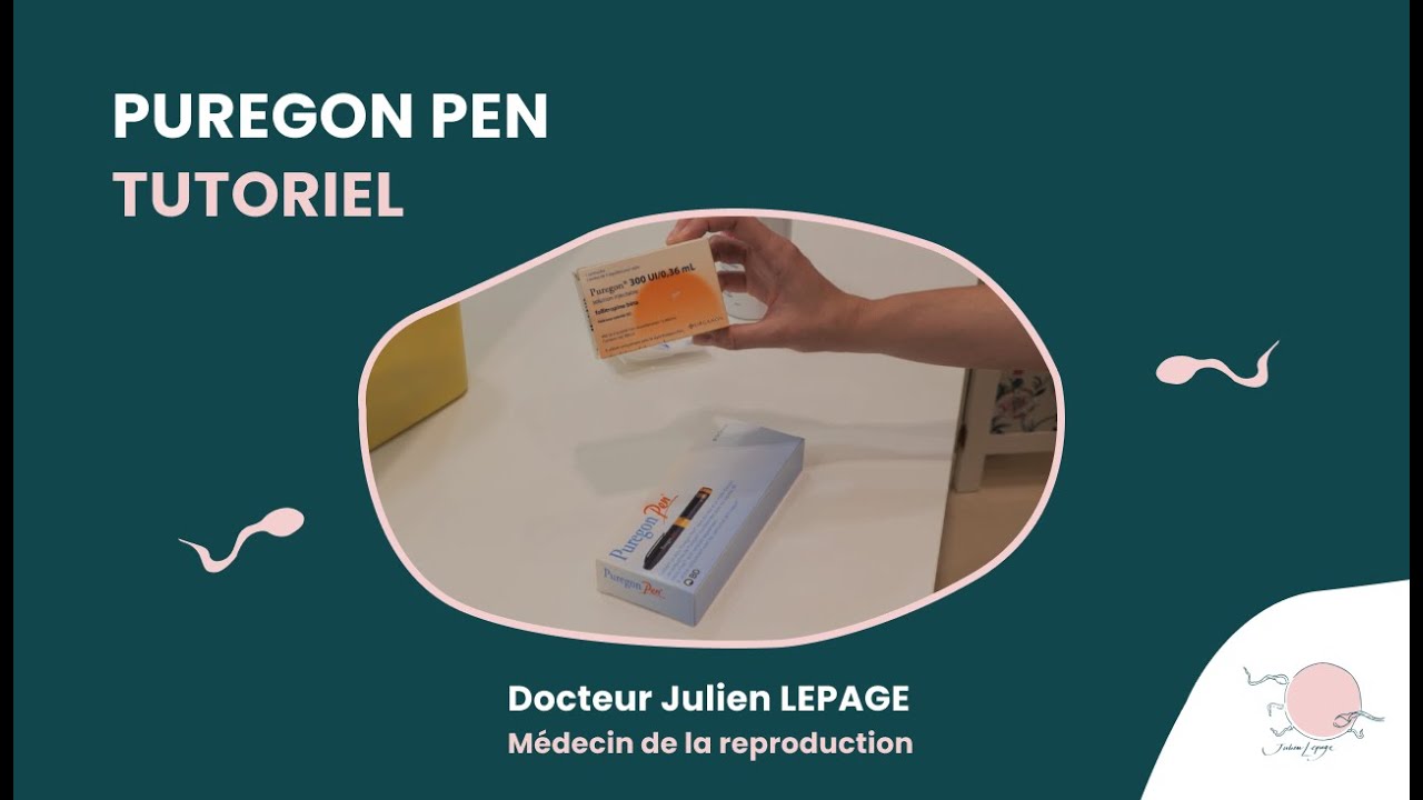 Comment utiliser Puregon Pen ? (Tutoriel préparation et injection ...