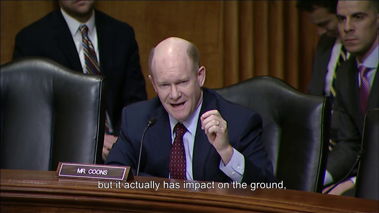 Question from Senator Chris Coons to Keith Krach, Under Secretary of ...