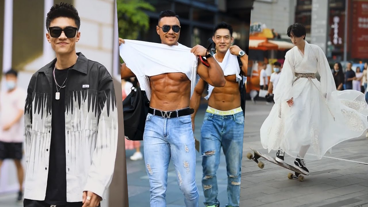 Chinese Boys Street Fashion Compilation [EP.1] - YouTube