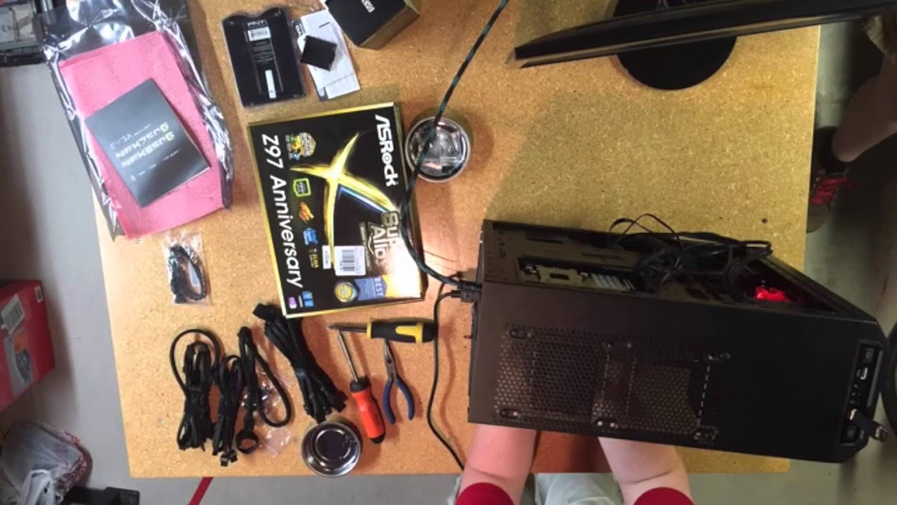 Desktop Computer Build - YouTube