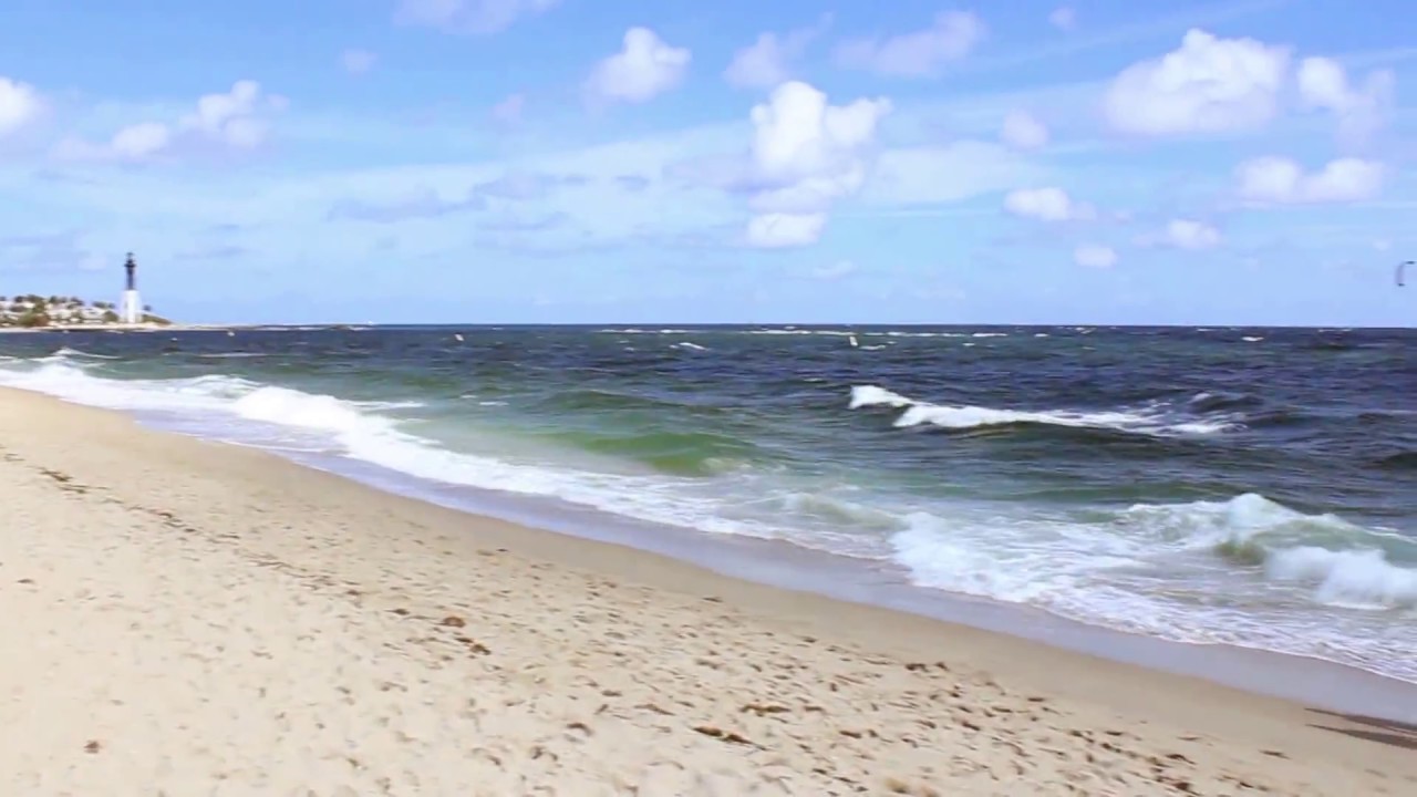 North Ocean Park Beach, Pompano Beach, Florida, USA - YouTube
