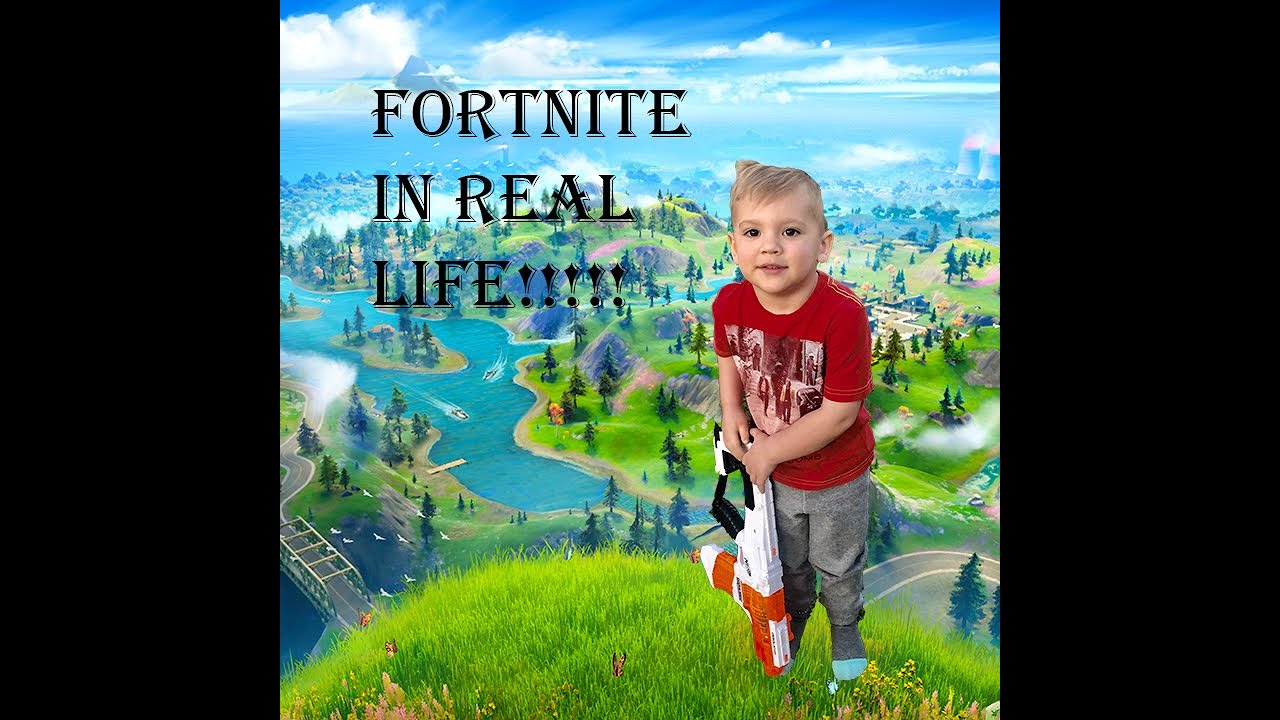 FORTNITE IN REAL Life!!(Colt Wins) - YouTube