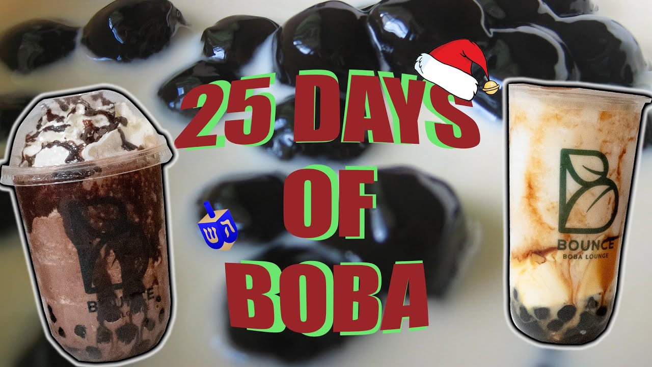 25 Days of Boba: Day 24 Bounce Boba Lounge - YouTube