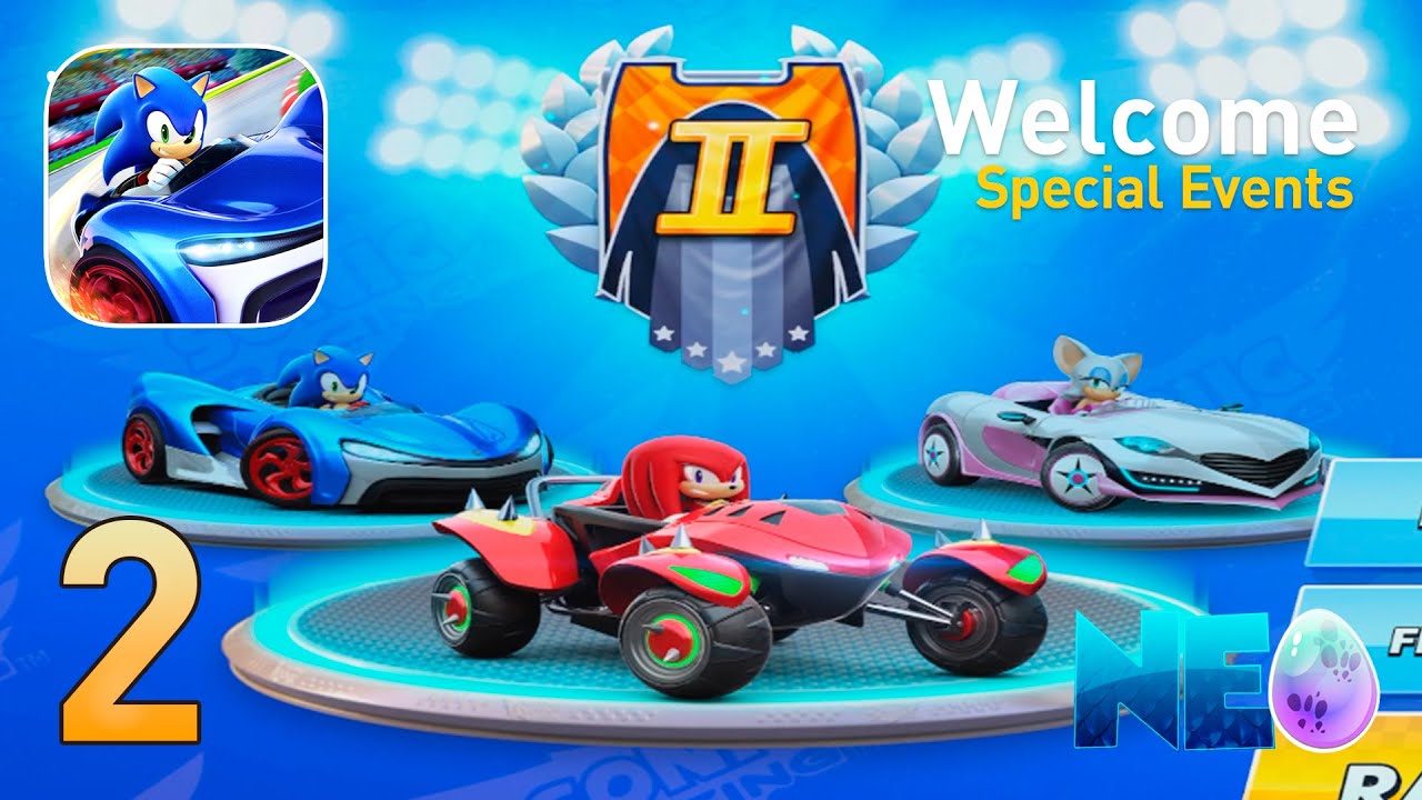 Sonic Racing: Gameplay Walkthrough Part 2 - Welcome to Especial Events ...