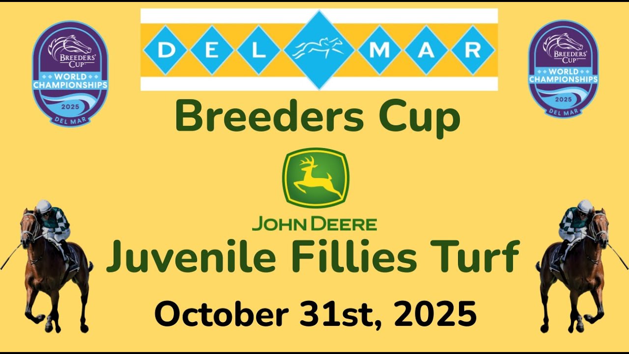 Breeders Cup 2025: Juvenile Fillies Turf - Stats & Connections - YouTube