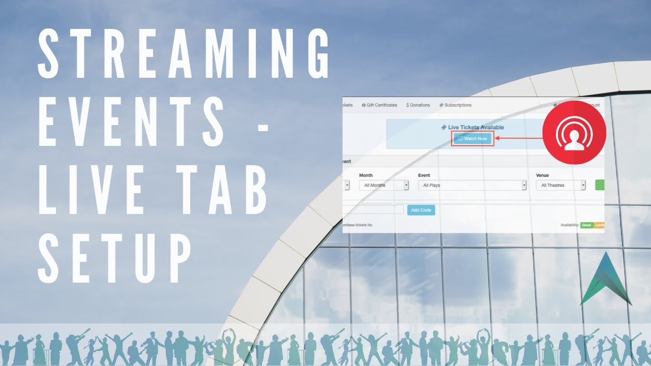 Quick Start | Live Events Tab - YouTube