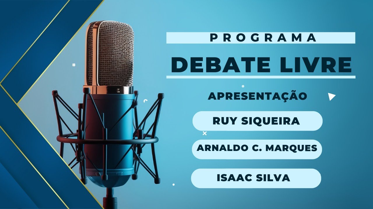 PROGRAMA DEBATE LIVRE ENTREVISTA COM O CANDIDATO Á VEREADOR ISAQUE DE ...