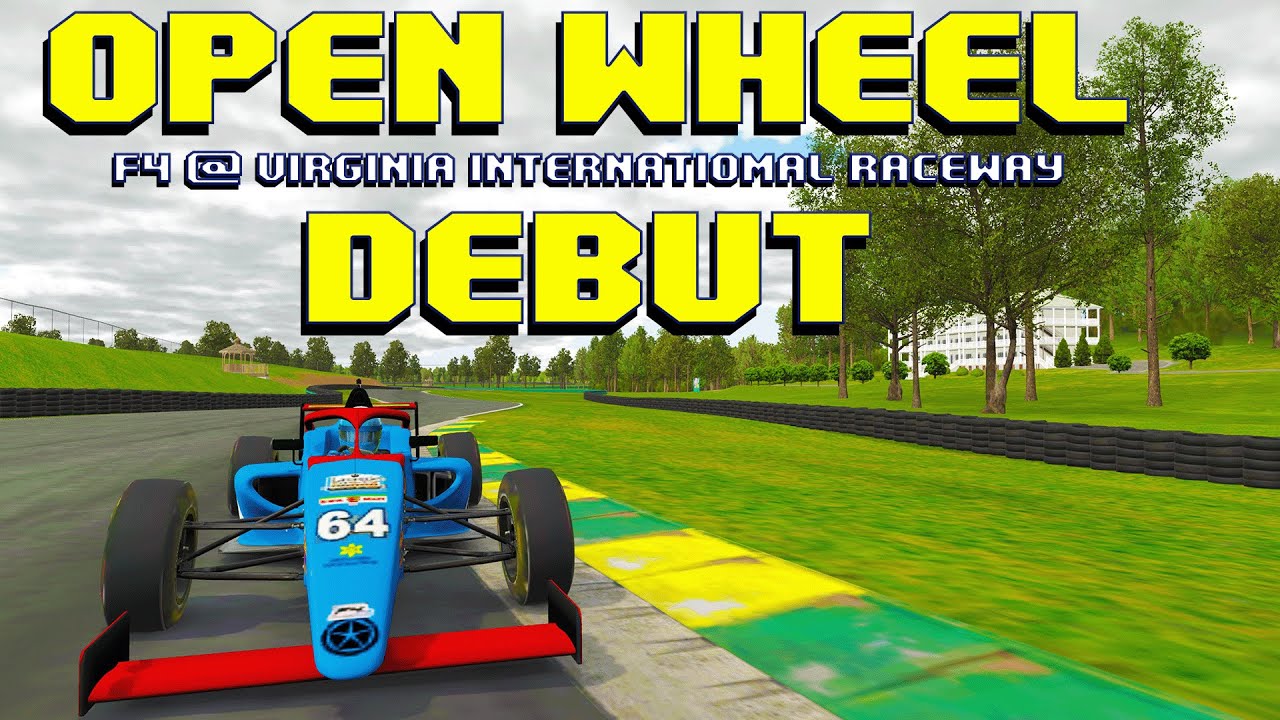 Trying Out Open Wheelers for The First Time - iRacing F4 - YouTube
