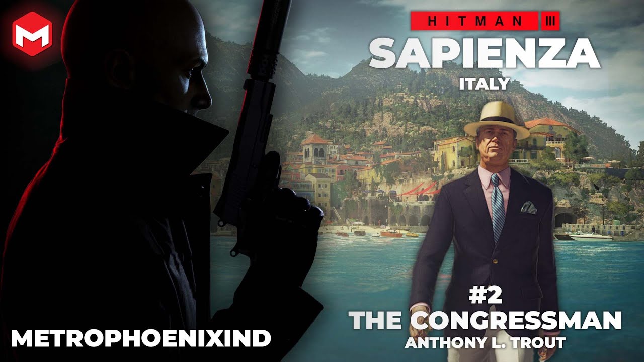 The Congressman | Anthony L. Troutt | Elusive Target | HITMAN™ 3 ...