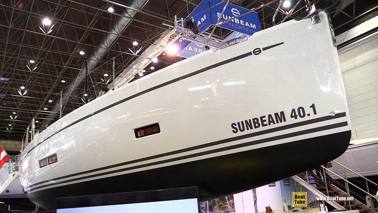 2020 Sunbeam 40.1 Sailing Yacht - Walkaround Tour - 2020 Boot Dusseldorf - YouTube