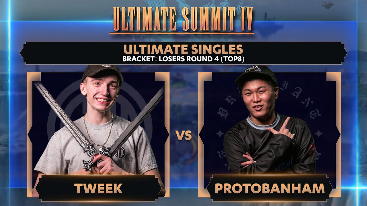 Tweek vs ProtoBanham - Ultimate Singles: Bracket LR4 - Ultimate Summit ...