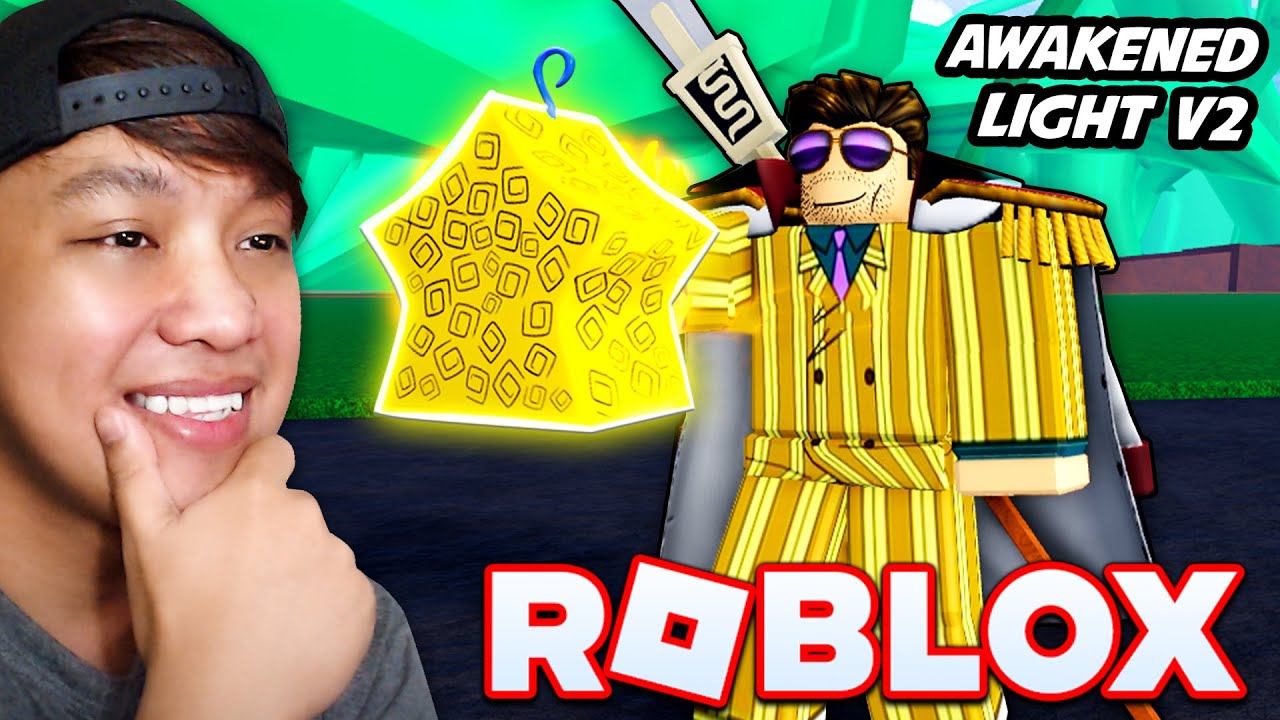 BLOX FRUITS | Becoming Kizaru - Awakened Light 2.0 | ROBLOX - YouTube