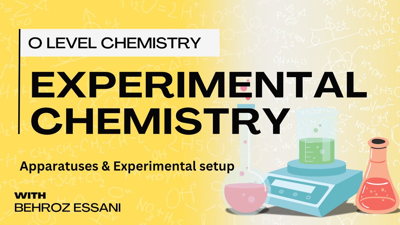 O Level Chemistry ATP - Apparatuses and Experimental Setup - YouTube