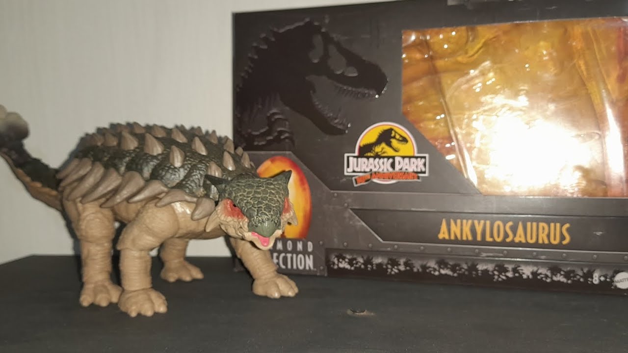 Ankylosaurus "Jurassic park" Hammond collection (30 Aniversario) - YouTube