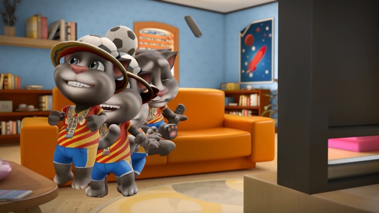 +1 Talking Tom Ball every 1 seconds - YouTube