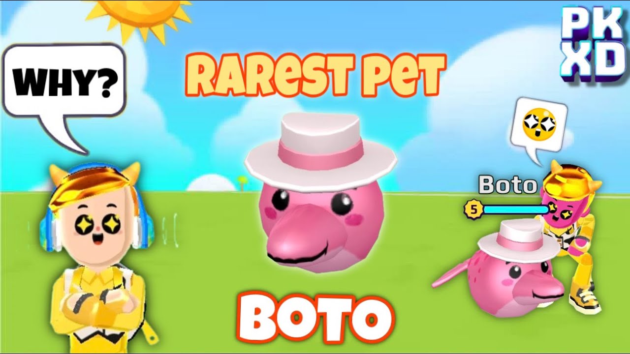 WHY BOTO IS RAREST PET 🤑 || PKXD PET BOTO .. #pkxd #pkxduniverse # ...