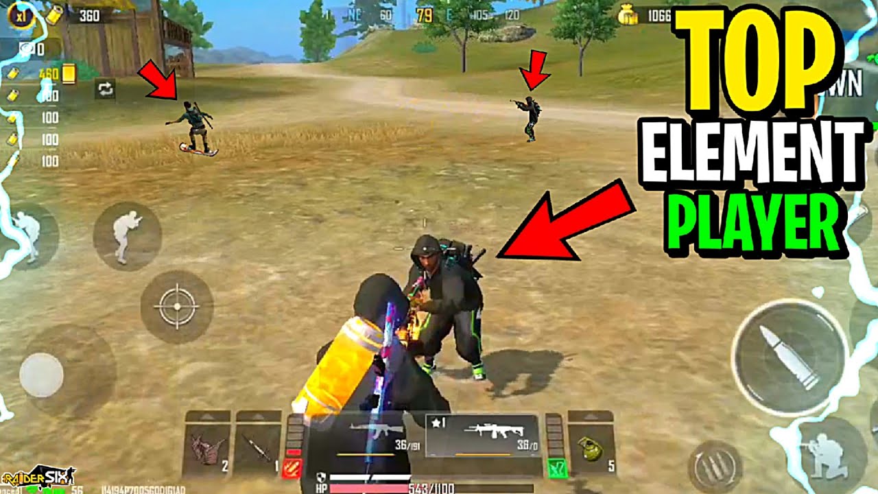 48471 Element 😱 Real Pro Player I Killed Unstoppable 1 Vs 4 Gameplay ...