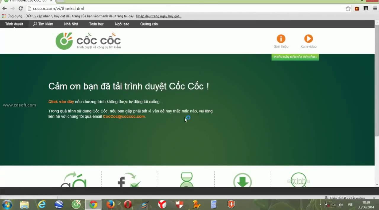 Hướng dẫn tải và cài đặt trình duyệt cốc cốc - YouTube