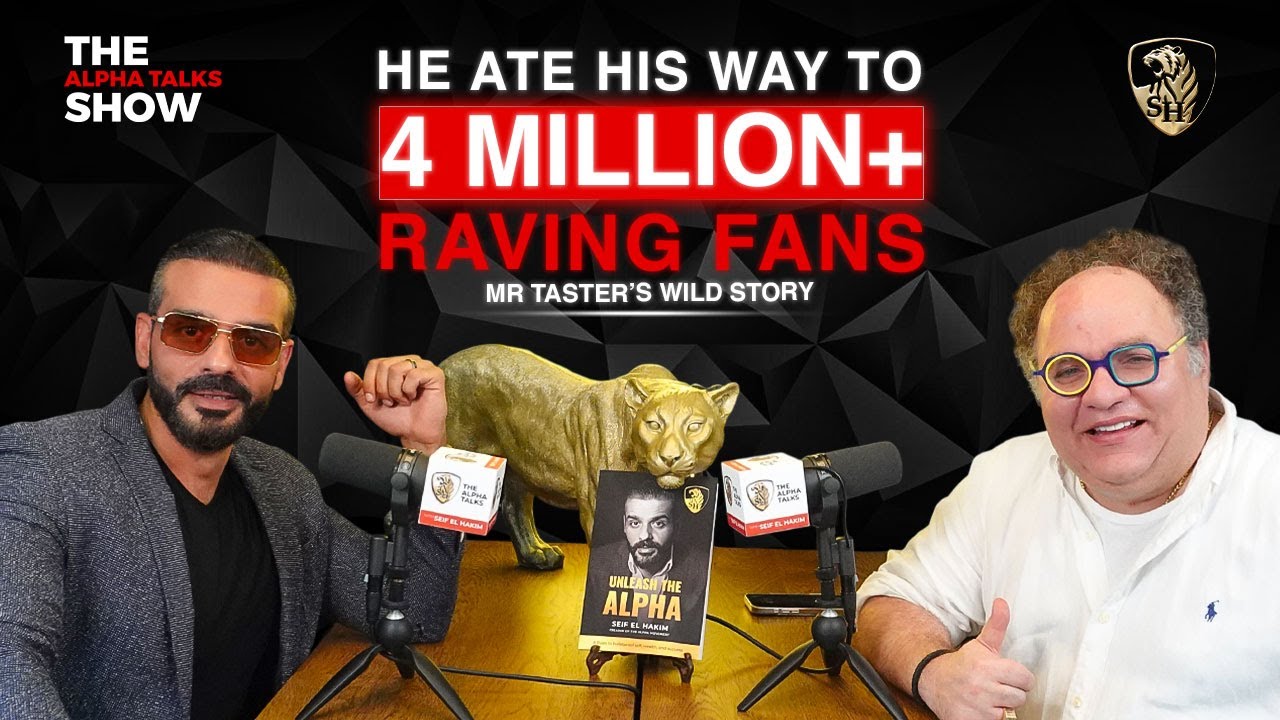 He Ate his way to 4 Million+ Raving Fans Mr. Taster’s Wild Story - YouTube