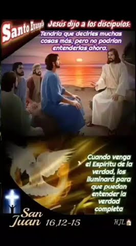 San Juan 16, 12-15. Evangelio. - YouTube