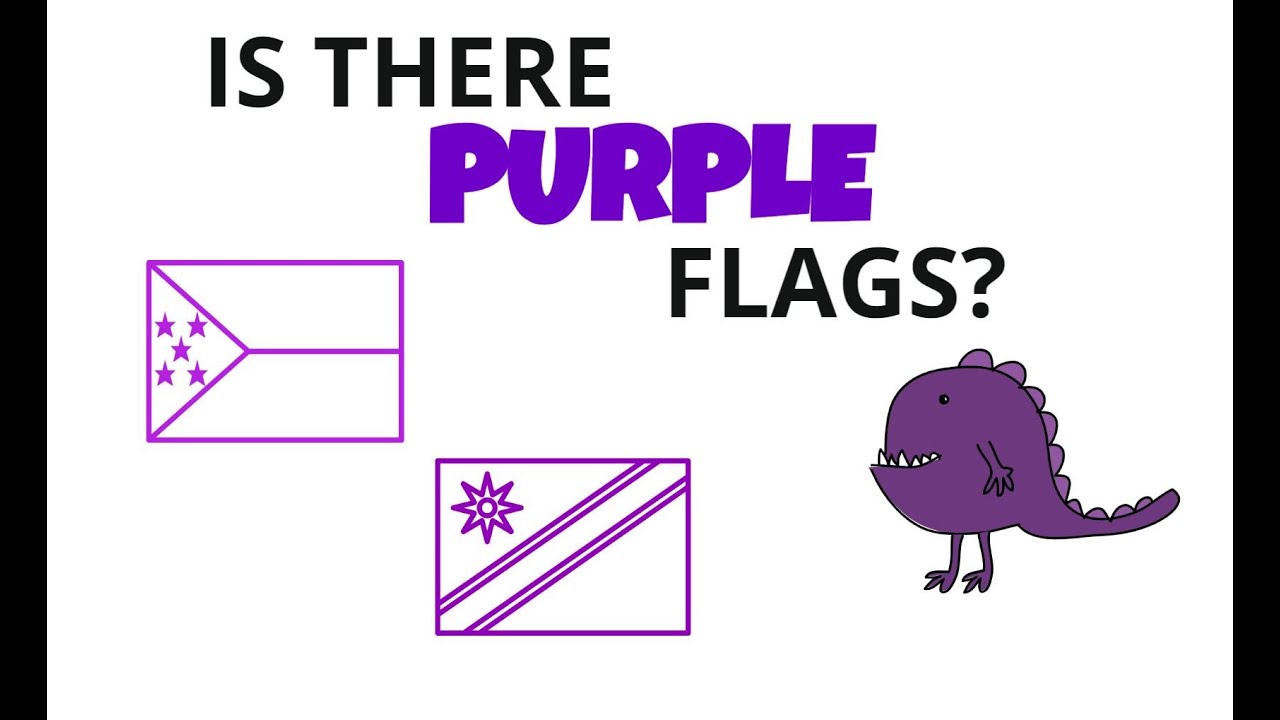 The Surprising Reason Why Purple Is Rarely Seen on Country Flags - YouTube