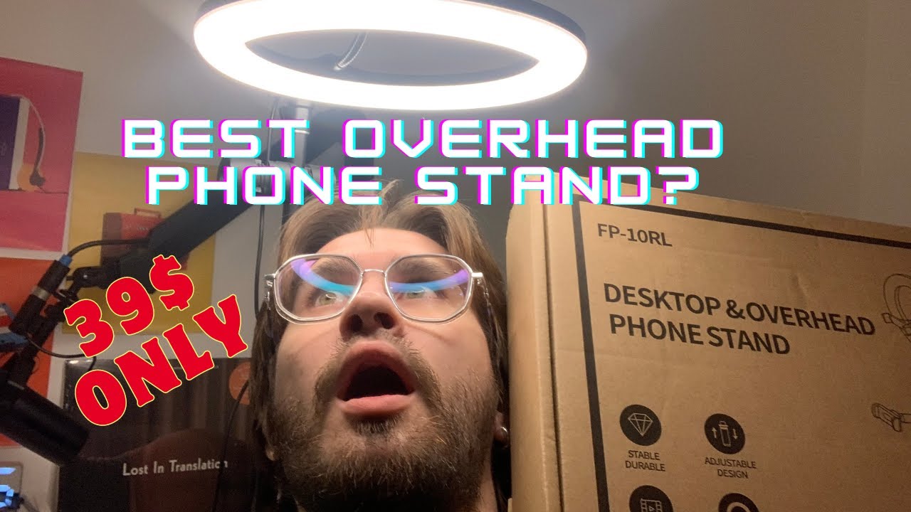 ATKTTOP Overhead Phone Mount. Best option for 39$? Unboxing my first ...