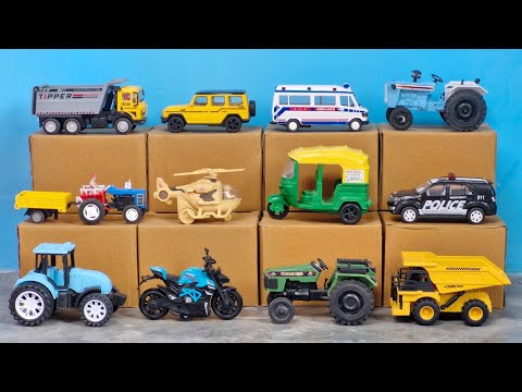 Mini Eicher 557 Tractor And Mahindra 275 di Tractor Video l New Holland 3630 Tractor Unboxing Video 