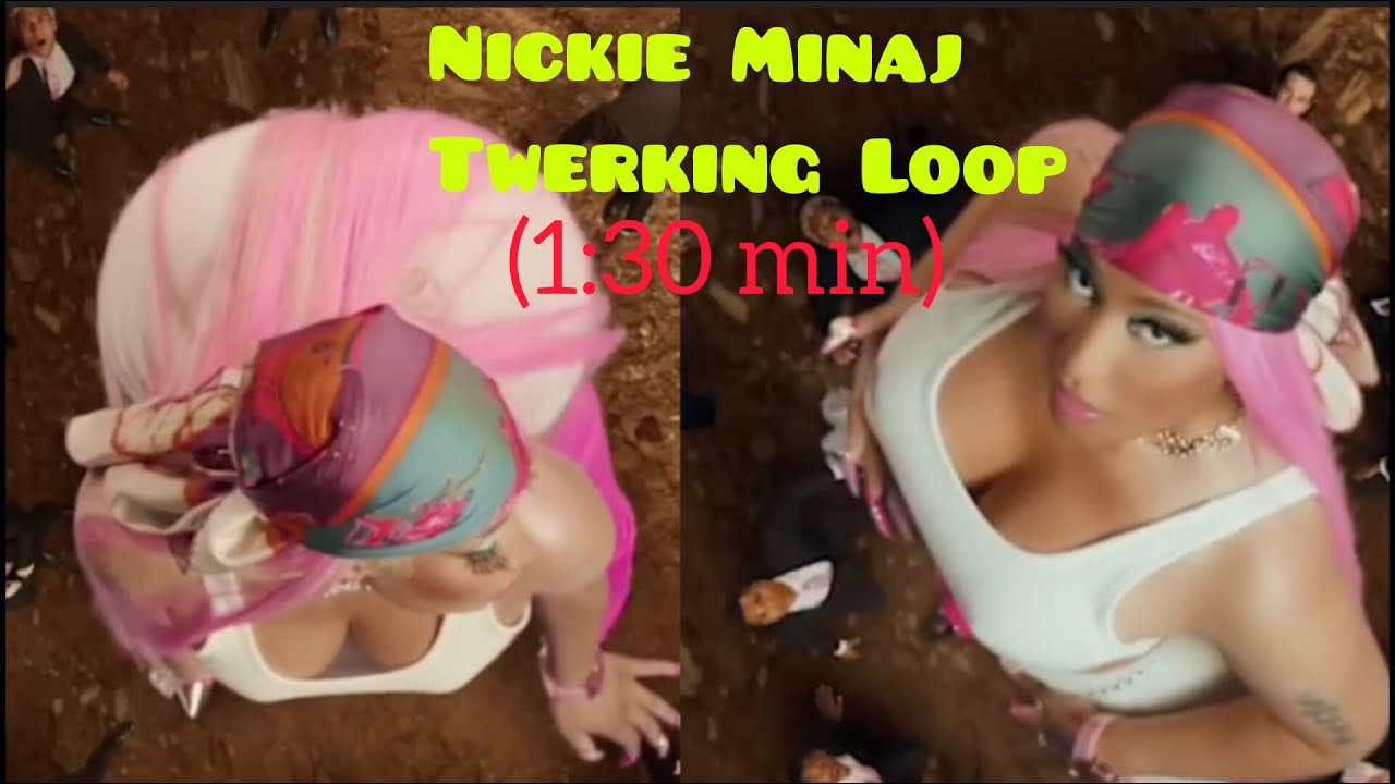 Nickie Minaj twerking in Barbie (1.30 min loop) - YouTube