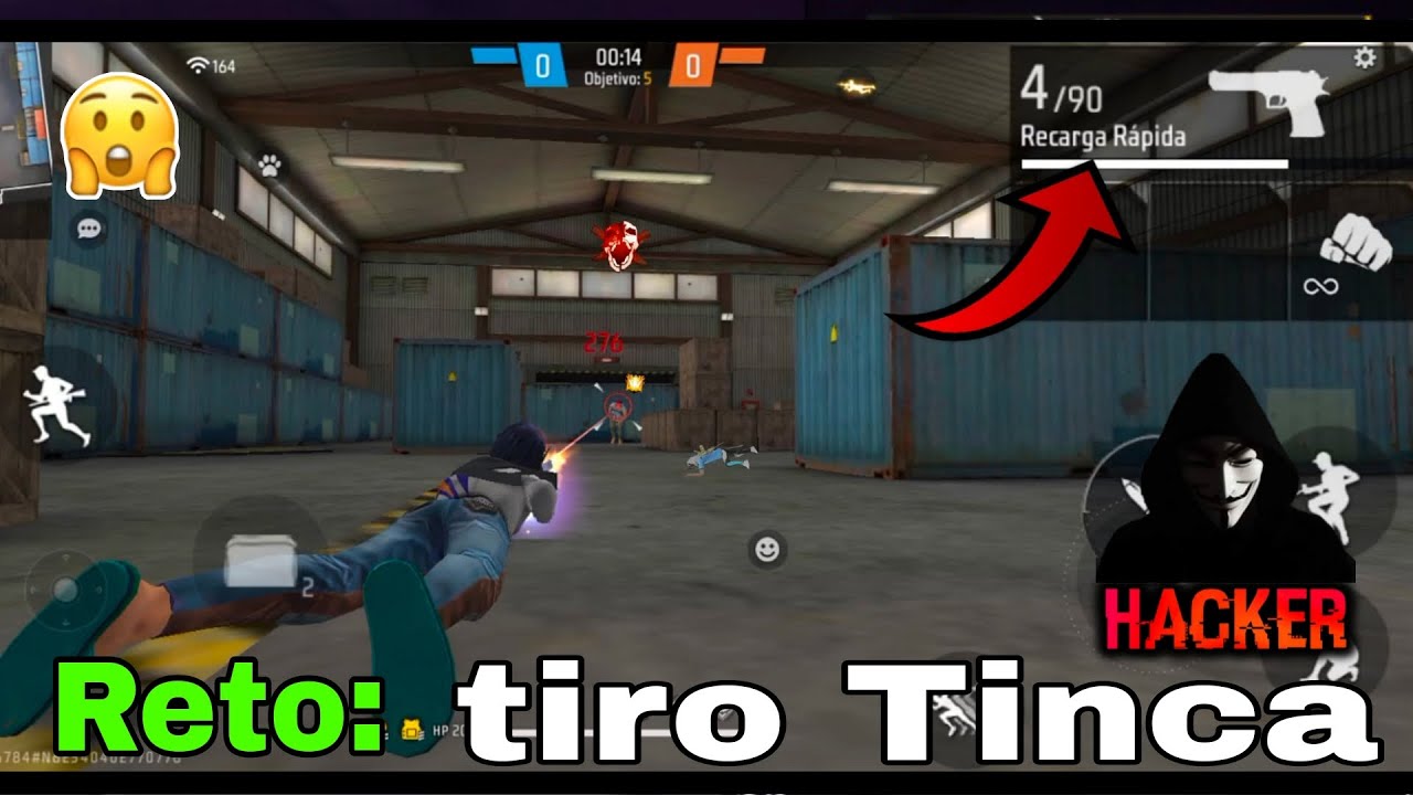 COMO HACER EL TIRO TINCA CON LA DESERT EN FREE FIRE - YouTube