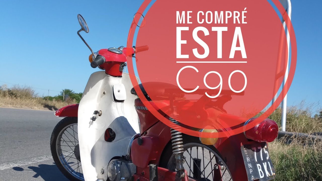 moto Honda Econo power c90. el rescate #motovlog #motorcycle #japan ...