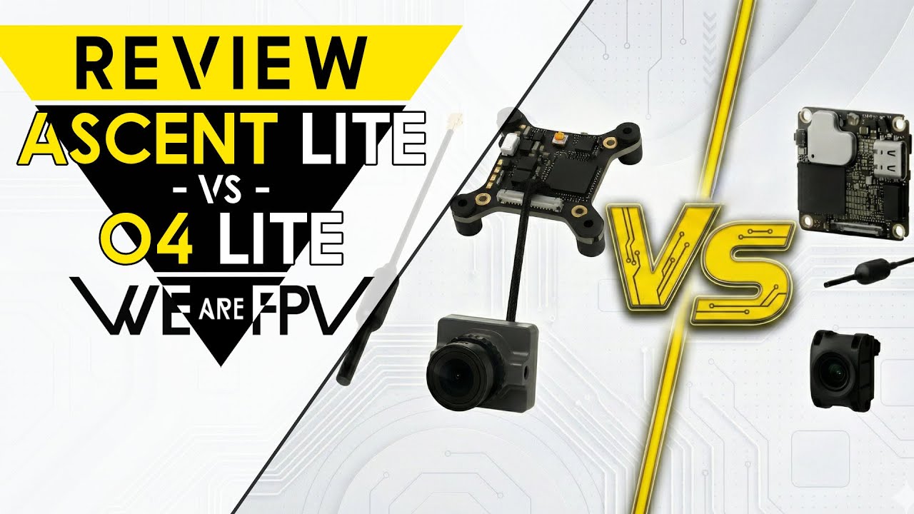 Caddx WalskSnail Ascent Lite VS DJI O4 Lite, la CONFRONTATION 🔥 - YouTube