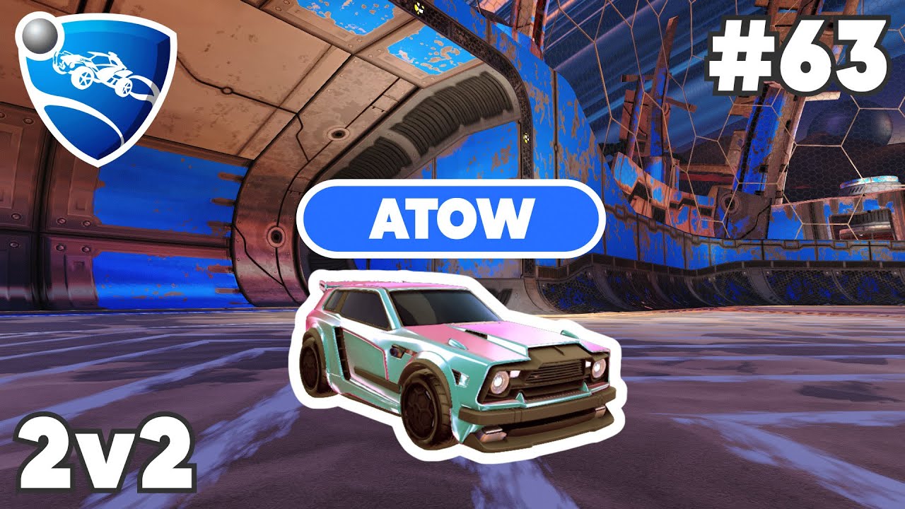Atow. Ranked 2v2 PRO Replay #63 - Rocket League Replays - YouTube