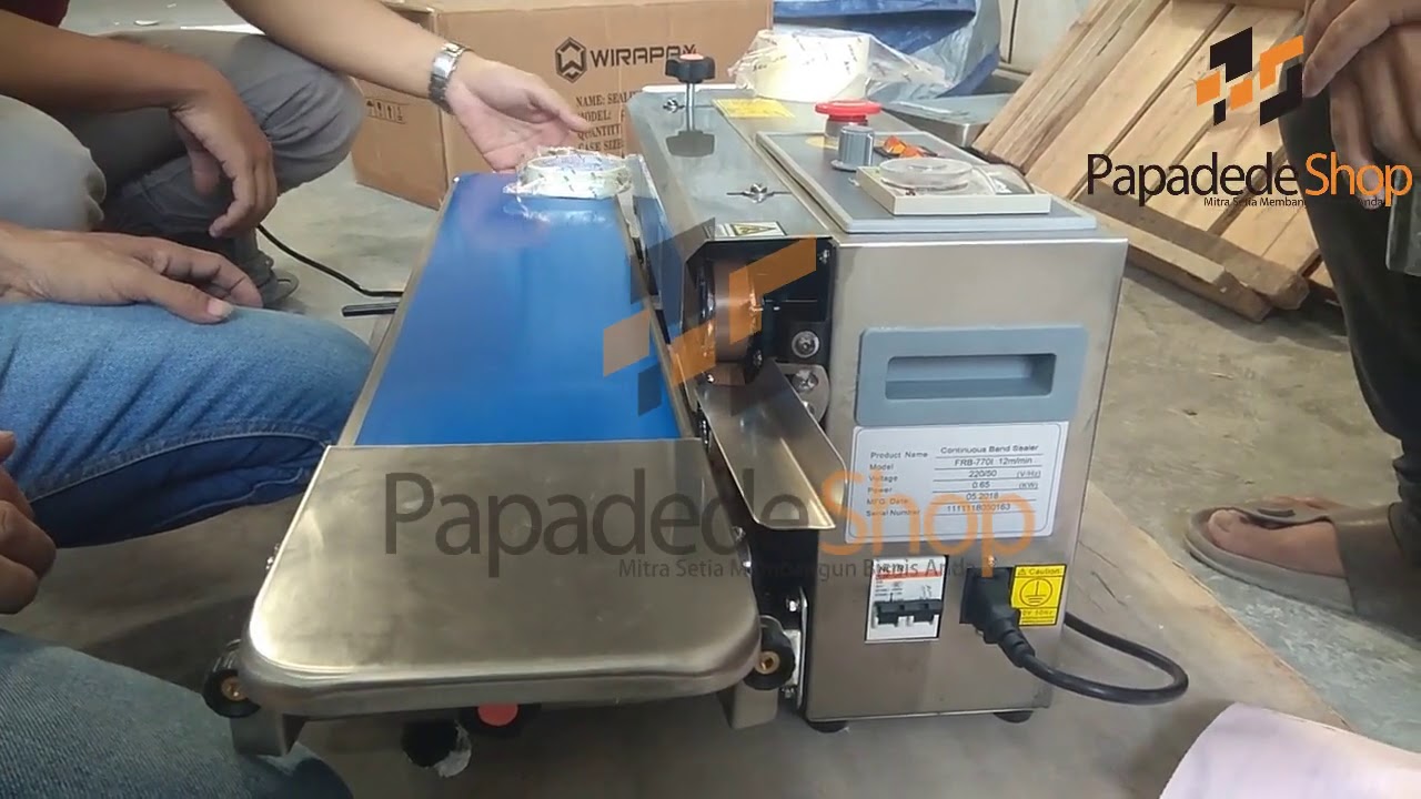 JUAL MESIN PRES PLASTIK KEMASAN PACKAGING SEAMING BANNER DIGITAL ...