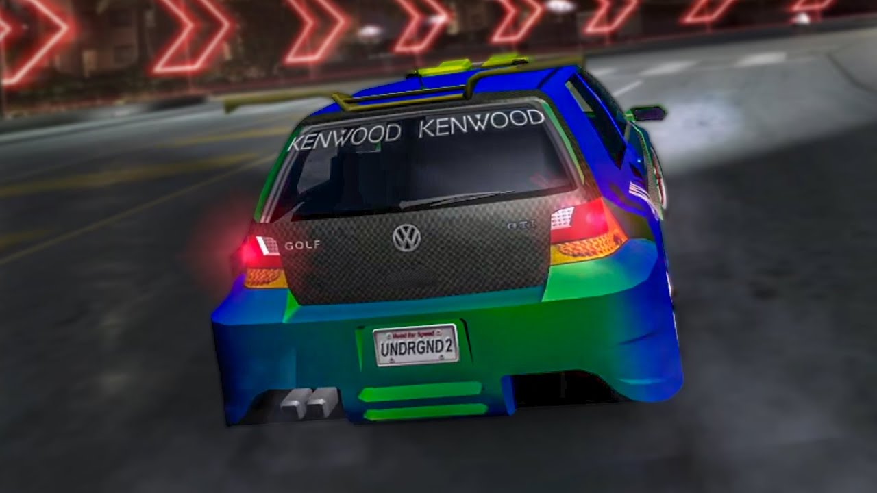 Volkswagen Golf 4 GTI NFS Underground 2 - Gameplay - YouTube