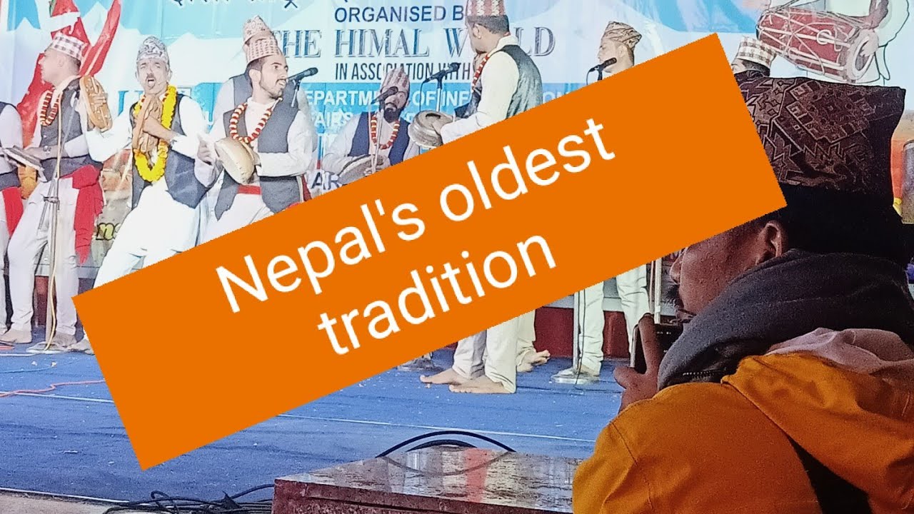 @Nepali tradition "Deushi - bhailo" competition at chowrasta Darjeeling ...