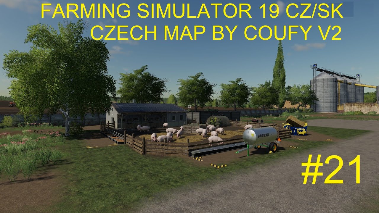 ROZJÍŽDÍM CHOV PRASAT II. - Czech map by Coufy V2 I Farming simulator ...