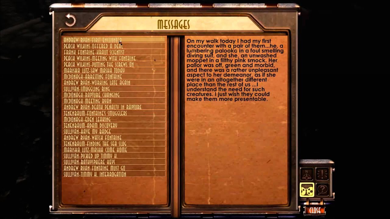 BioShock Audio Diaries: 61 - 70 (Farmer's Market & Fort Frolic) - YouTube