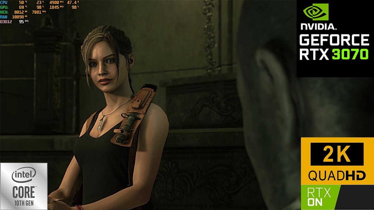Resident Evil 2 Remake. RTX 3070 Benchmark. Ultra Settings - YouTube